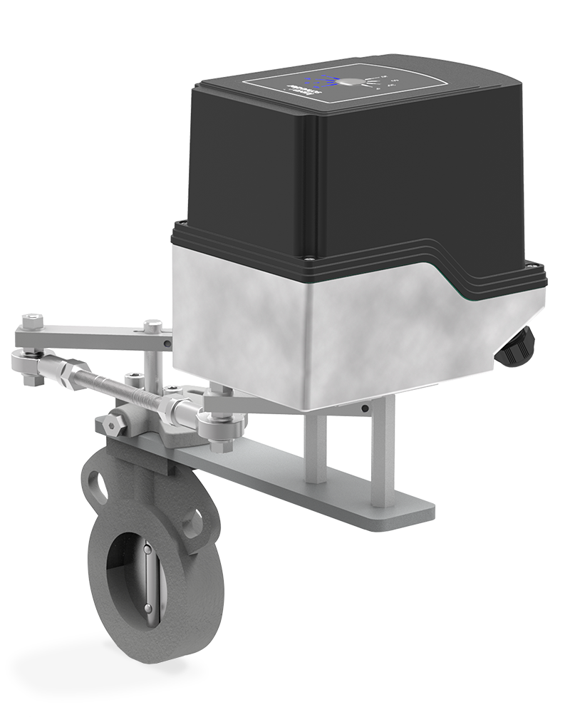 Butterfly valves DKR Butterfly valves with actuator IDR (EN)